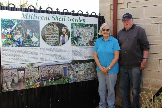 Shell garden wall gets a lift | The South Eastern Times
