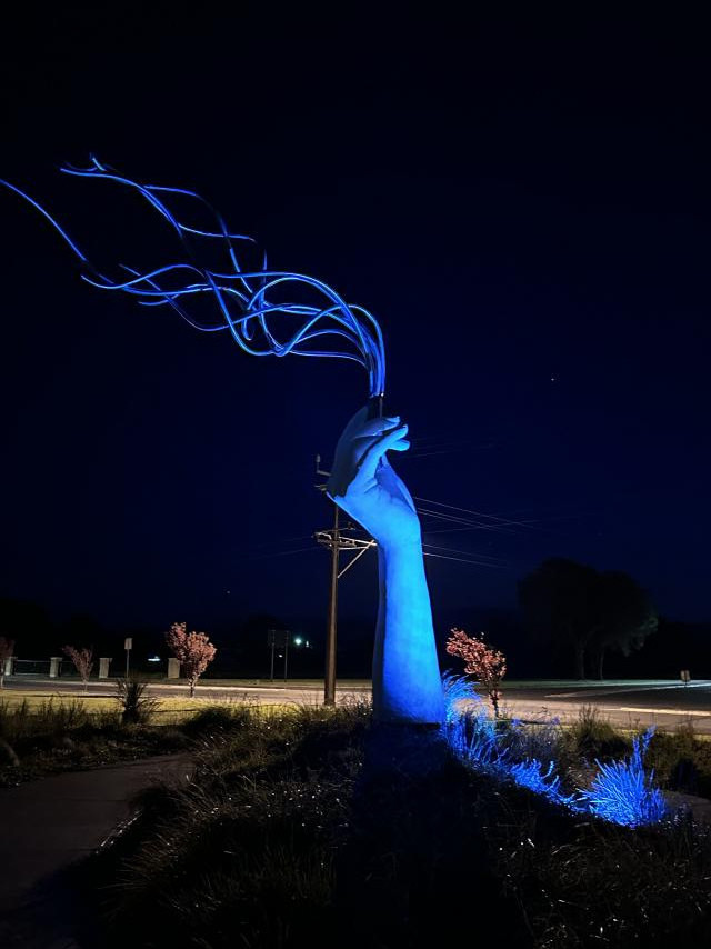 Turning blue for mental health month | The South Eastern Times